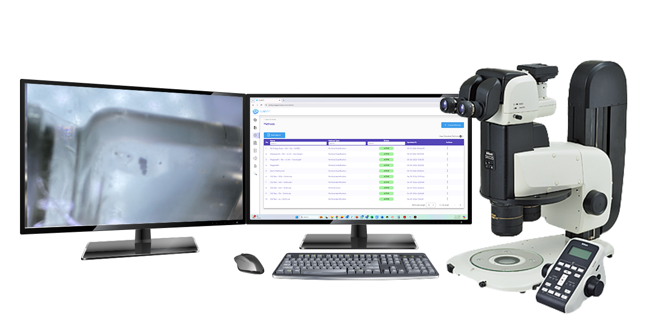 CLAIRITY Particle Image Analytics Software and Solutions